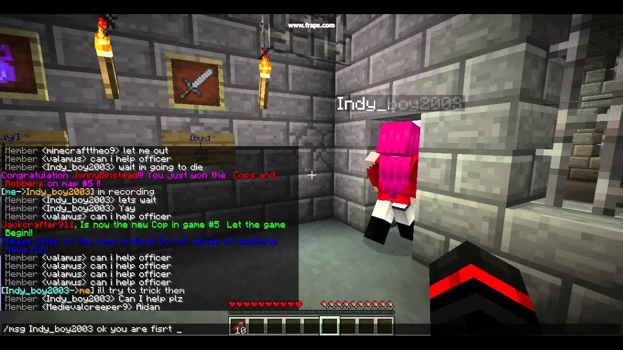 first person to play minecraft with me when i was recording - YouTube