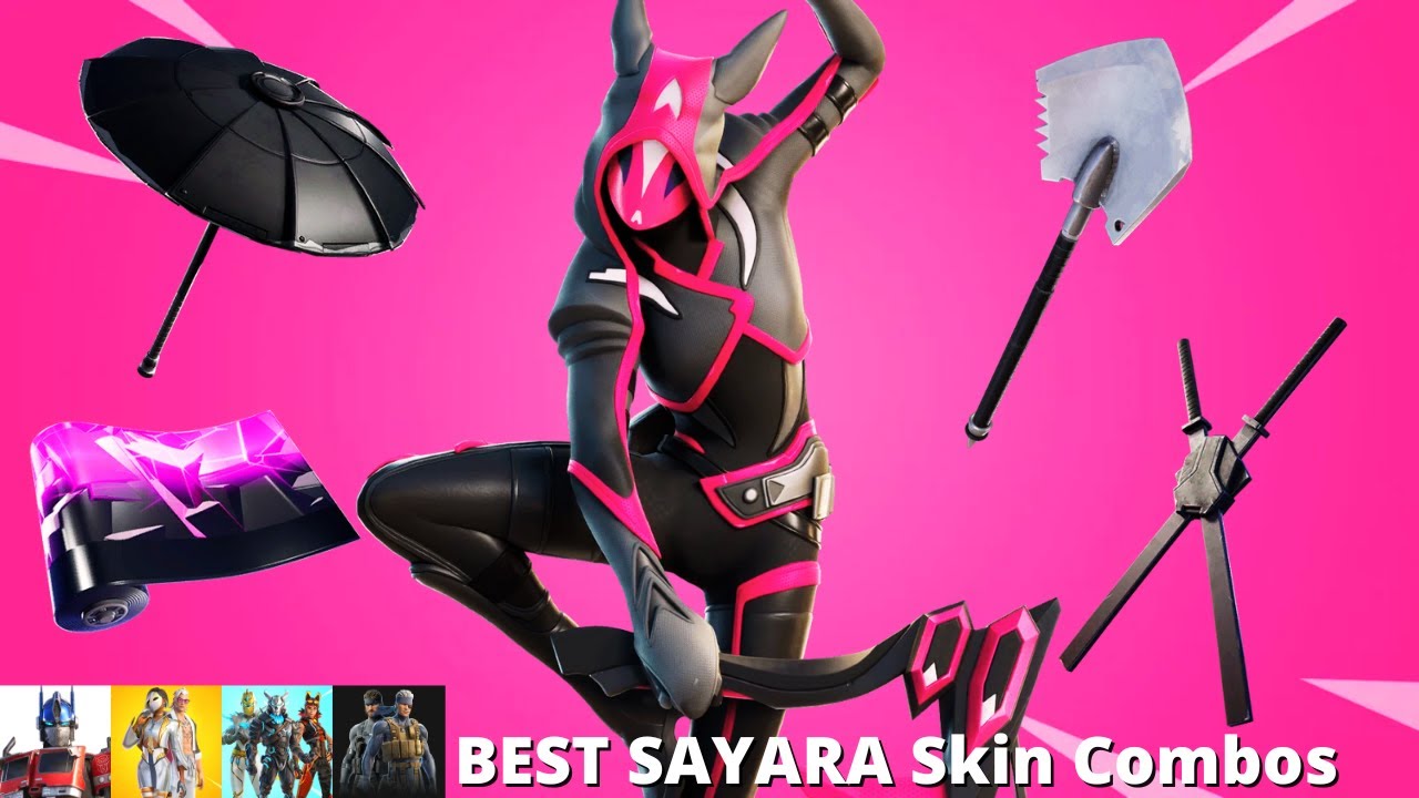 Best SAYARA Skin Combos For CHAPTER 5 - YouTube