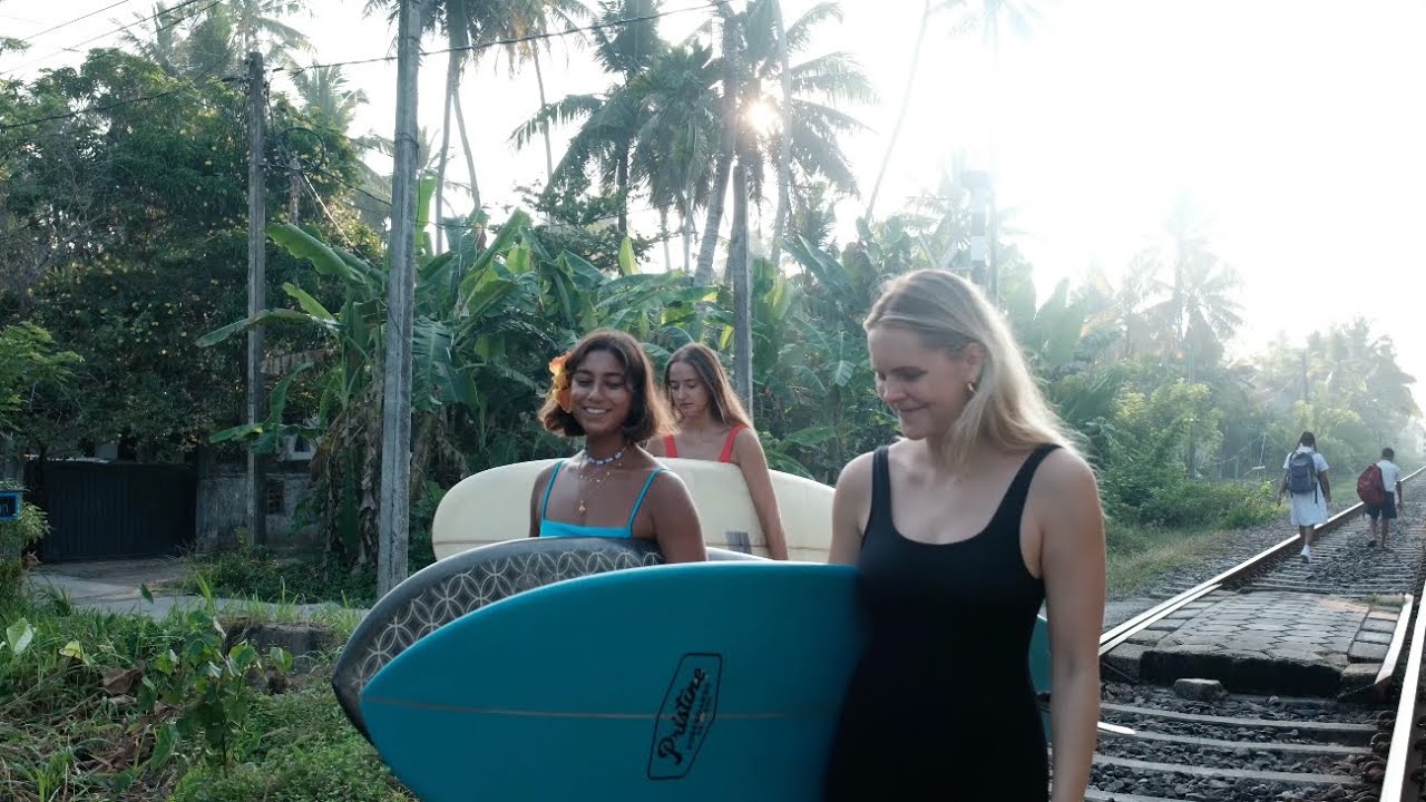 Girls Surf Trip to Sri Lanka x Dreamsea - YouTube