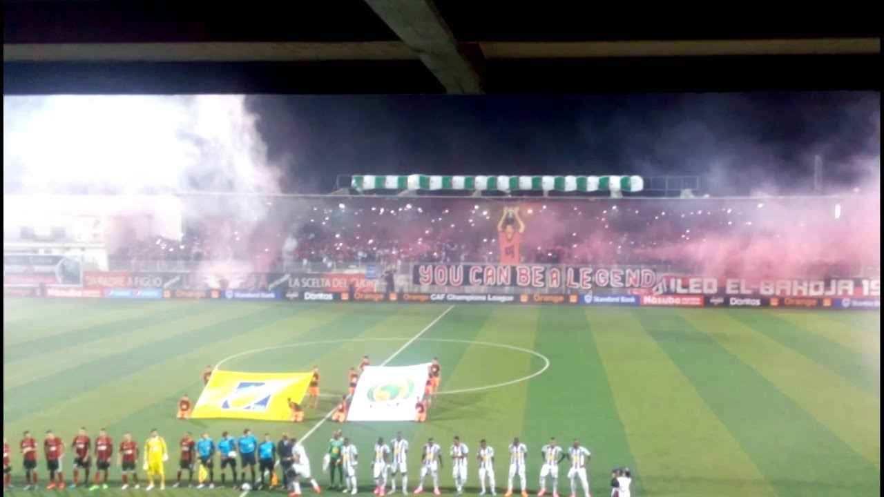 Tifo l'usma final coupe d'Afrique - YouTube