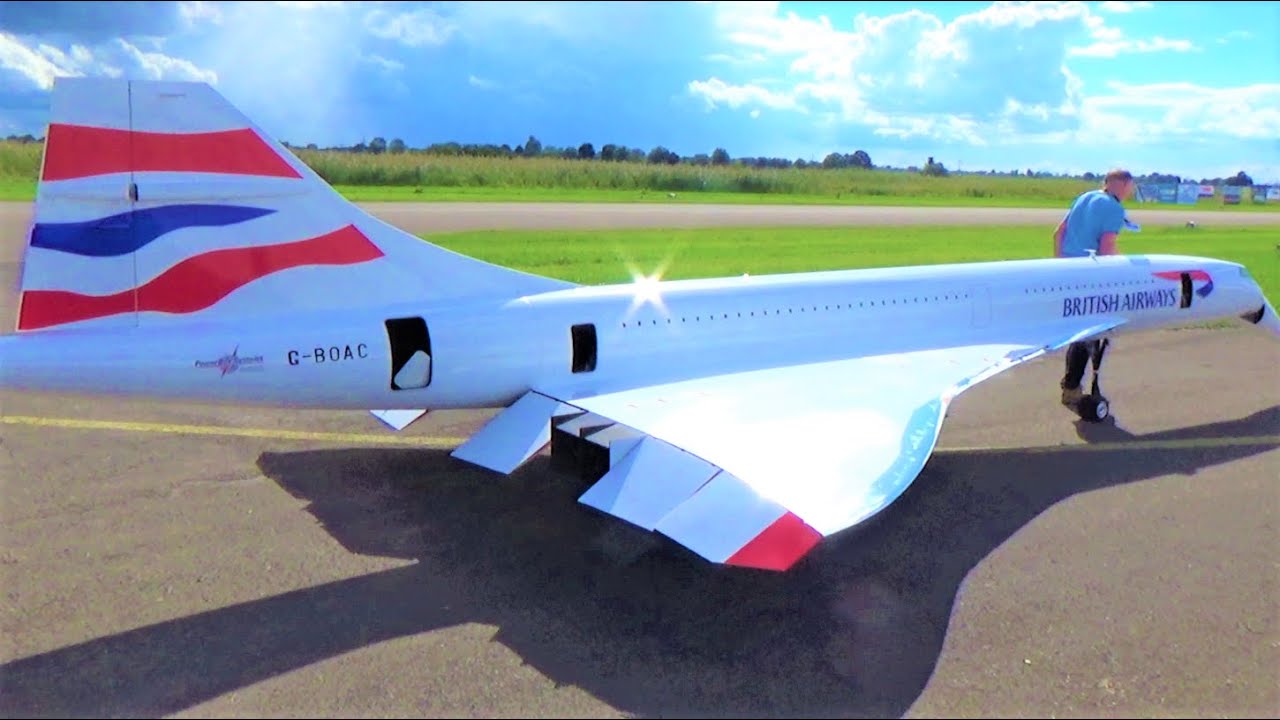 BIGGEST Rc Concorde Friday at Jets & Props 2022 - YouTube