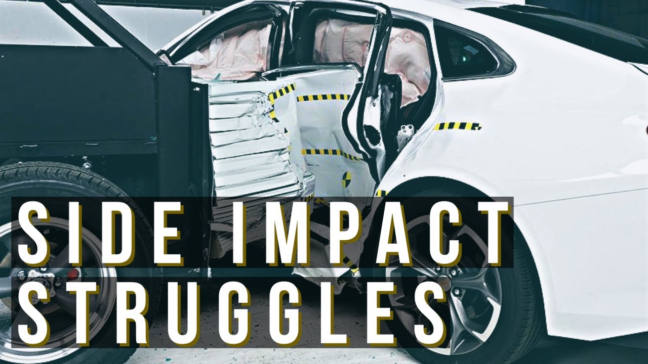 Most Mid-Size Cars Fail New Crash Test - YouTube