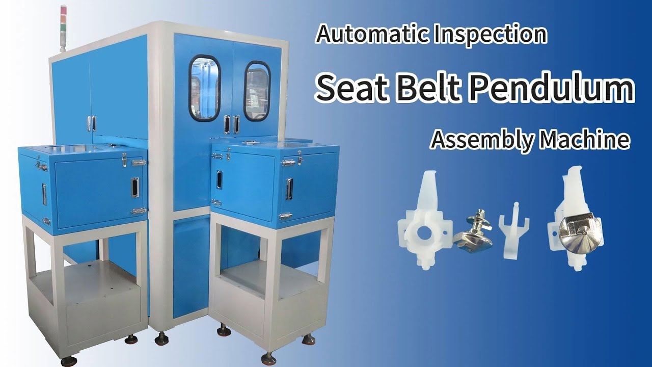 Precision Automatic Assembly Inspection Machine for Auto Seat Belt ...