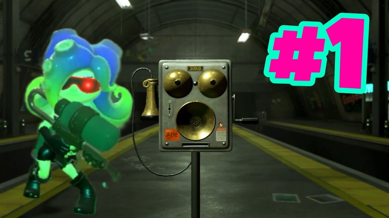 First day in the subway #1- Splatoon 2 | Journey to Splatoon 3 - YouTube