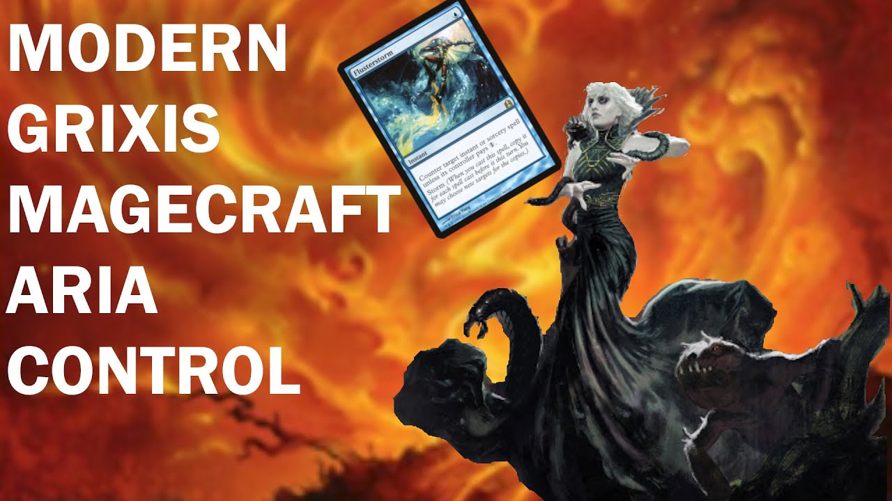 Spells and more spells with Grixis Magecraft Control featuring Aria of ...