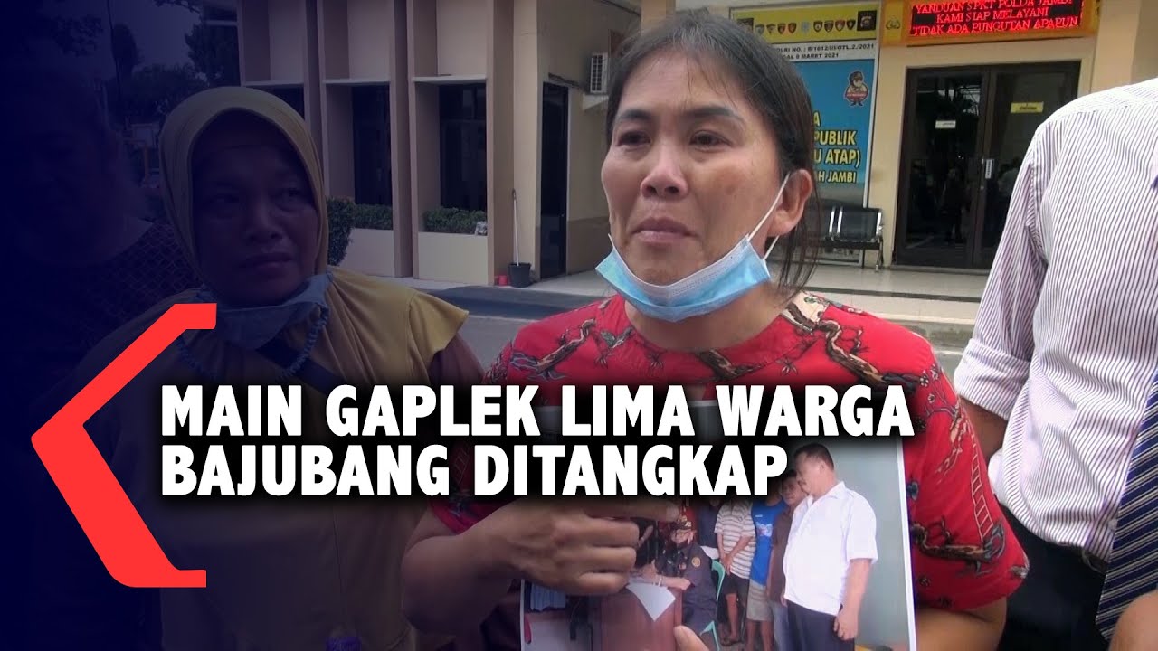 Main Gaplek Lima Warga Bajubang Ditangkap - YouTube
