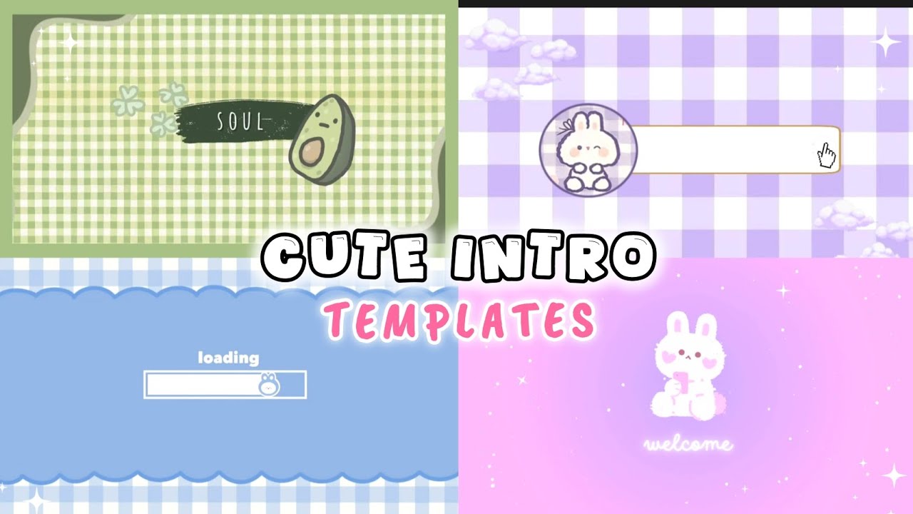 Cute Intro Templates (copyright Free )🌷 ️#intro #template #cute # ...