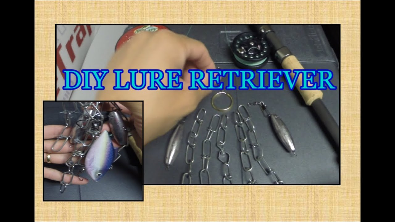 DIY Lure Retriever - YouTube