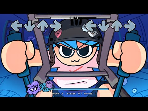 FNF: SKI IN GIANT ROBOT VS SKY AND BF / SKY & EDDSWORLD █ Friday Night Funkin' – Sky Remanifested █