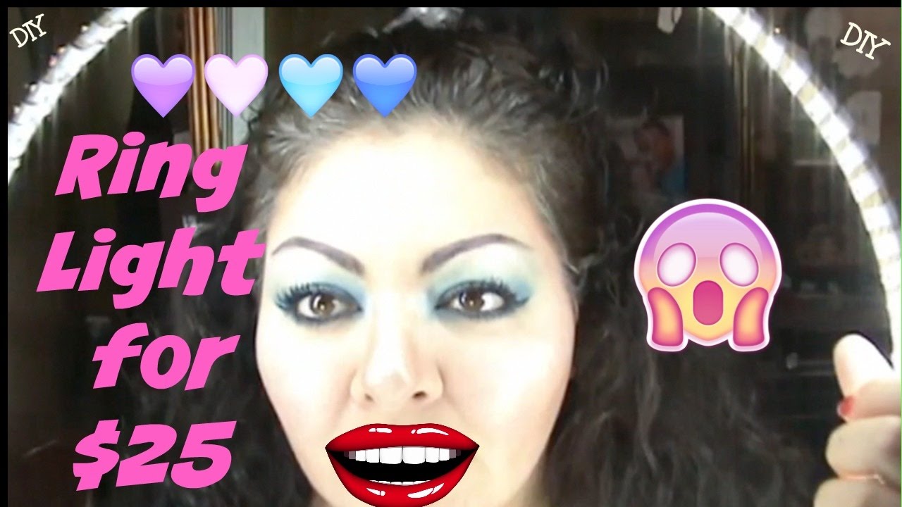 $25 Ring Light! DIY Tutorial - YouTube