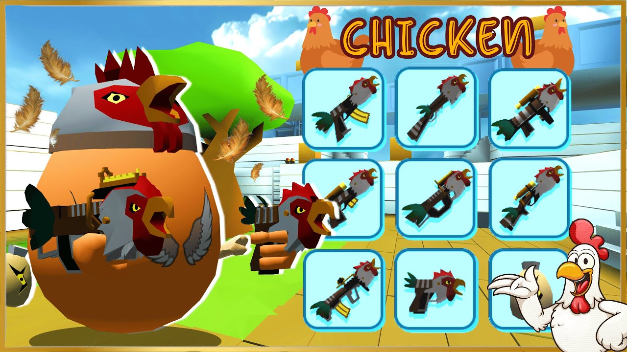 The Chicken Side of Shell Shockers! - YouTube