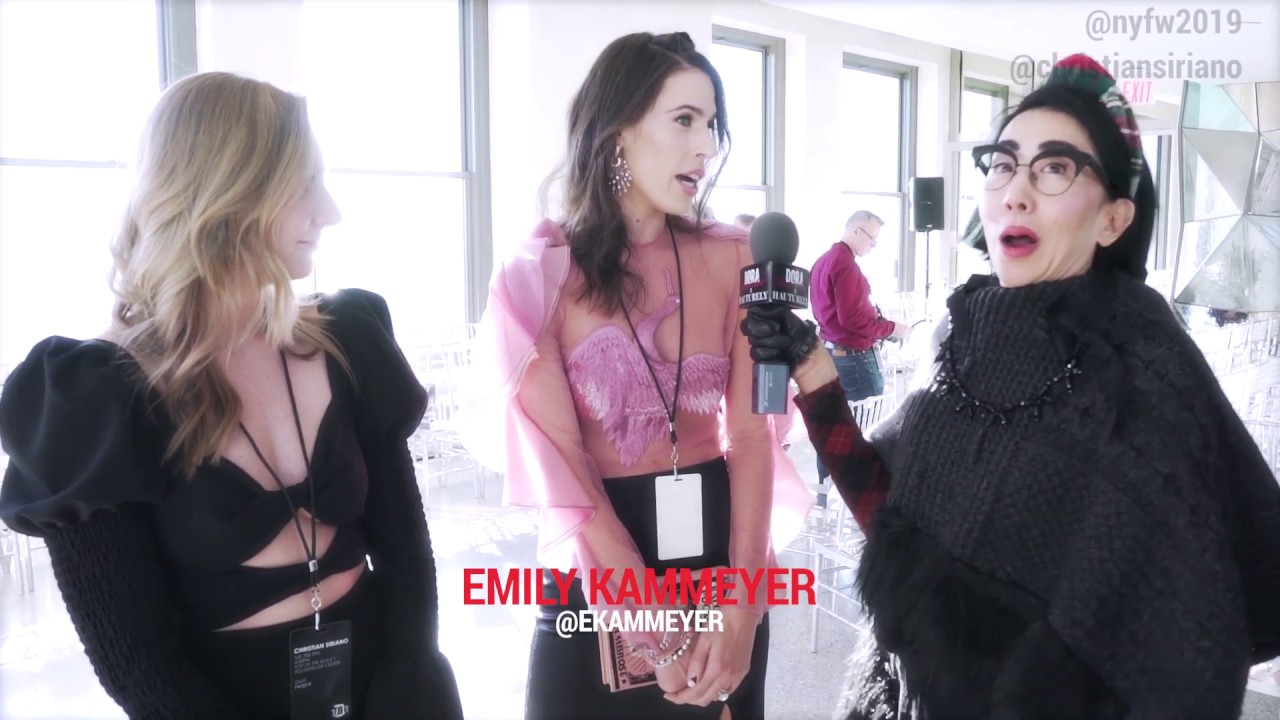 Street Style with the SPECTACULAR Emily Kammeyer | NYFW 2019 - YouTube