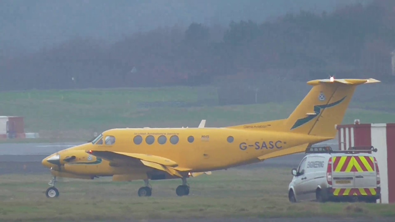 Gama Aviation G-SASC 23/01/2017 - YouTube