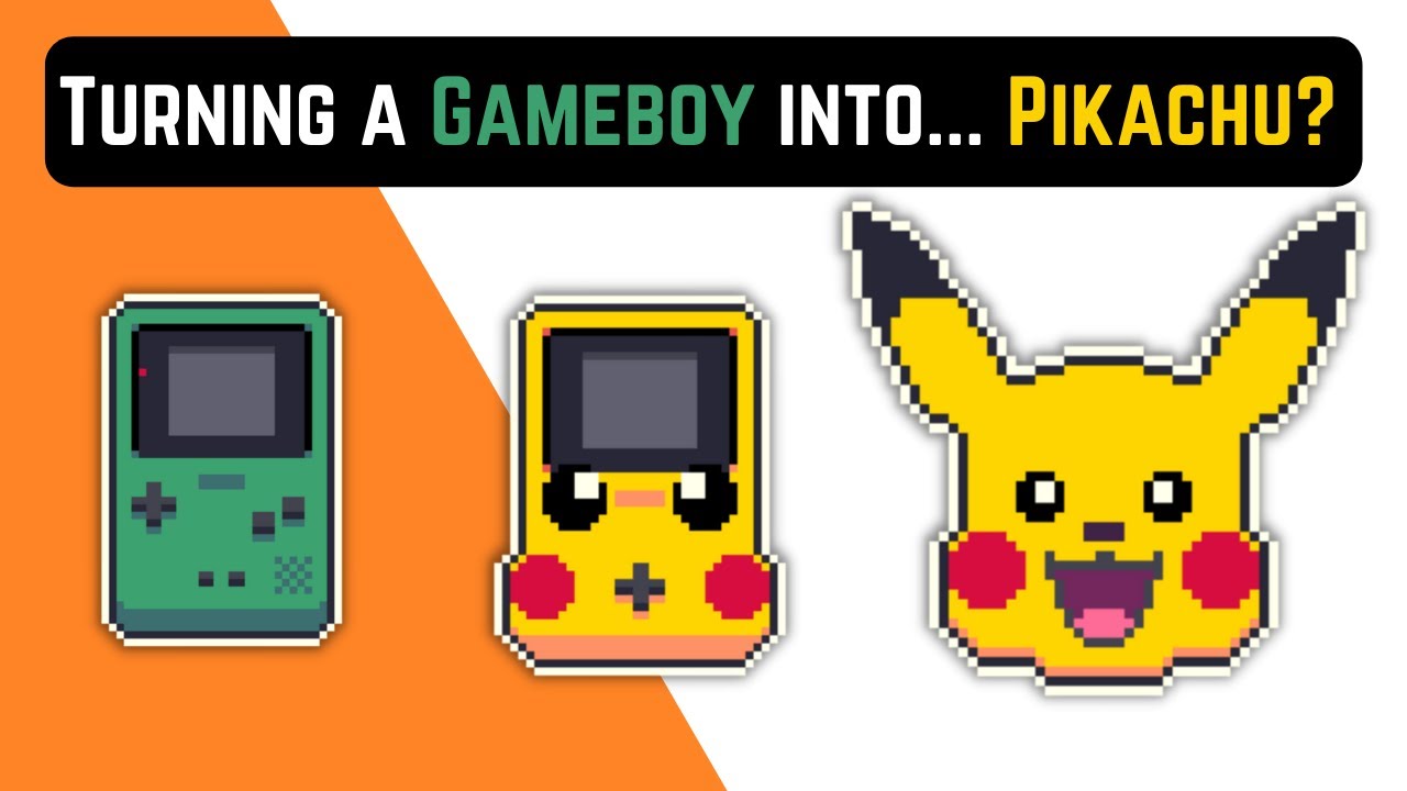 Animating a GAMEBOY that turns into a...POKEMON? - YouTube
