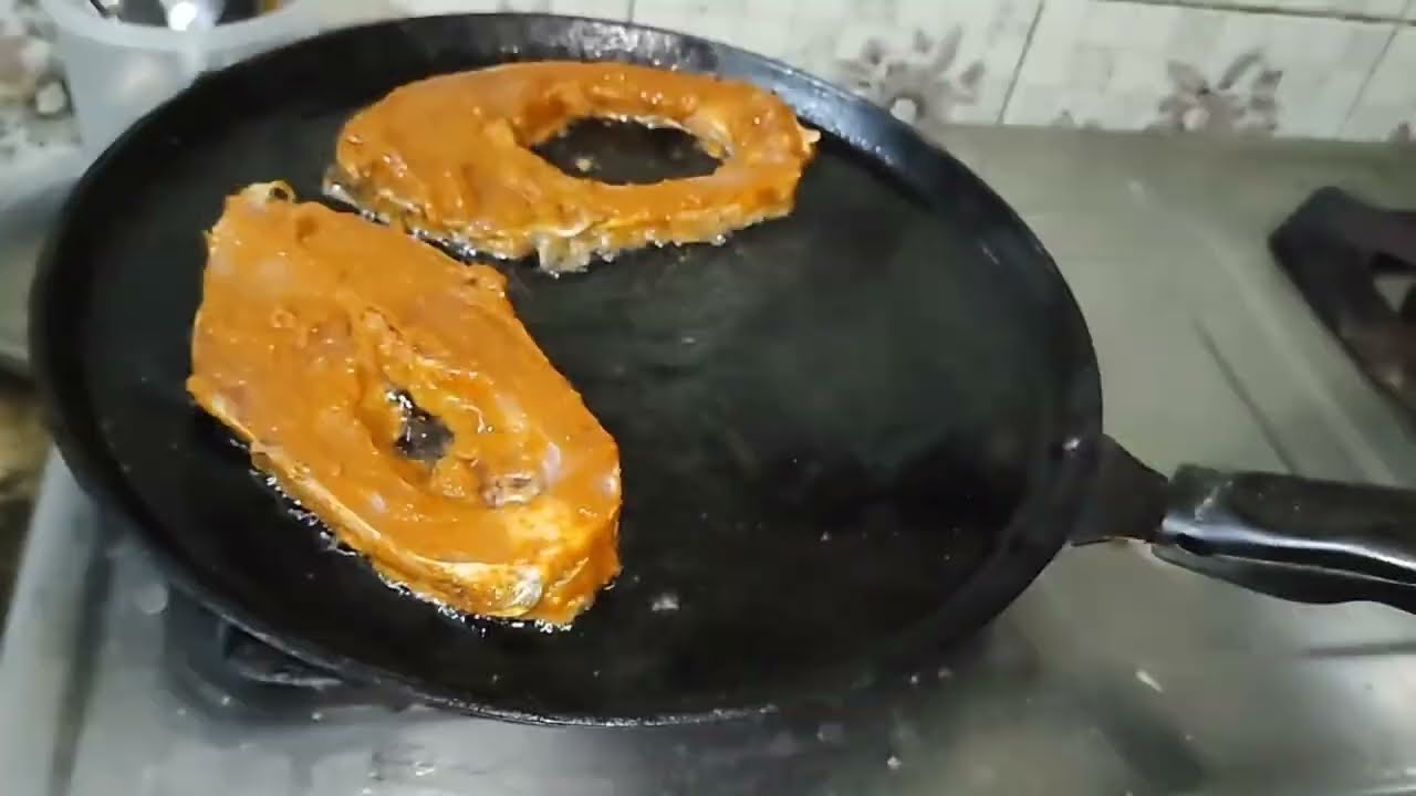 Fish Thava Fry Recipe || ಫಿಶ್ ತವ ಫ್ರೈ || Spicy Masala Fish Fry 🐟 - YouTube