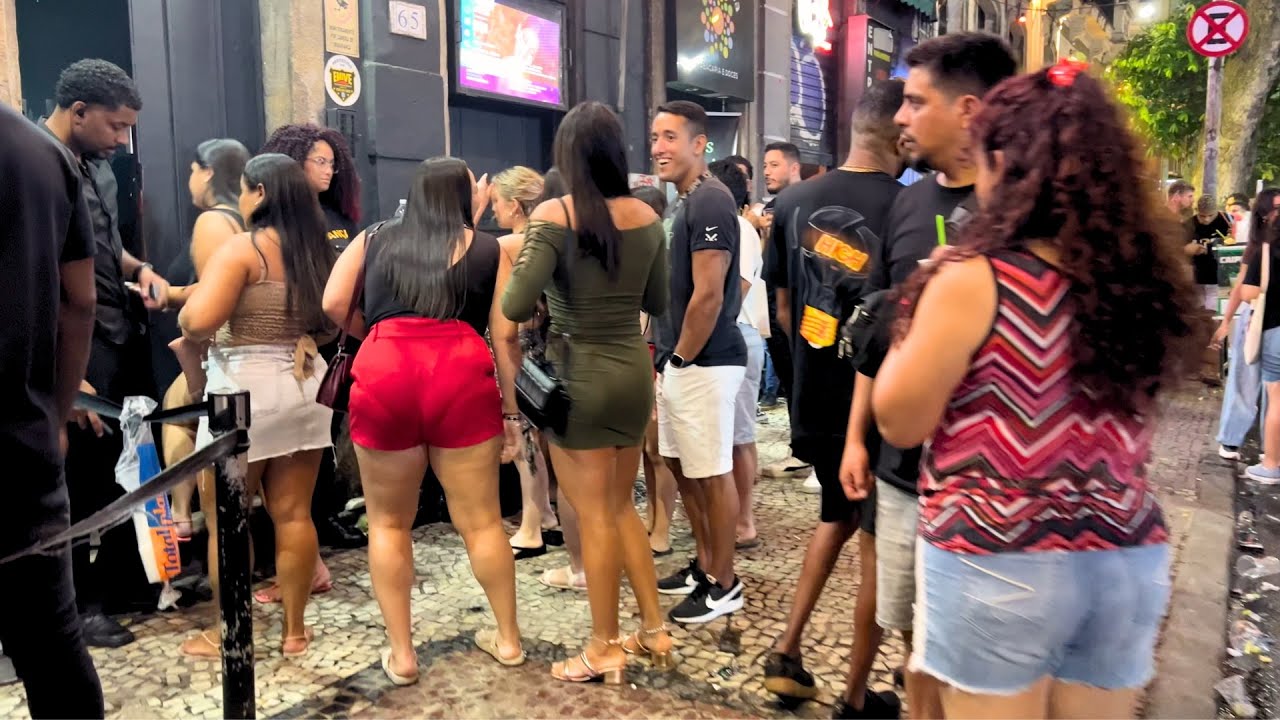 Nightlife in Lapa | Saturday Night in Rio de Janeiro【4K】2025 - YouTube