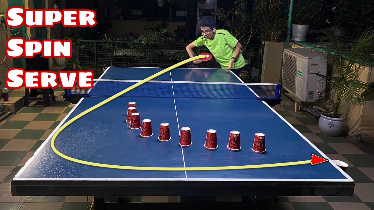 Table Tennis Trick Serves | Super Spin || Able Tennis - YouTube