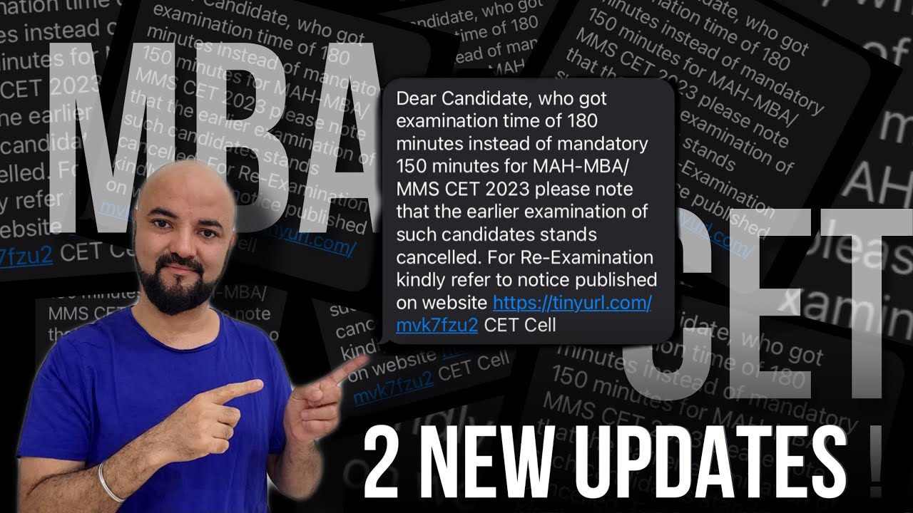 CET New Message to Many Students! 2 Small Updates - YouTube