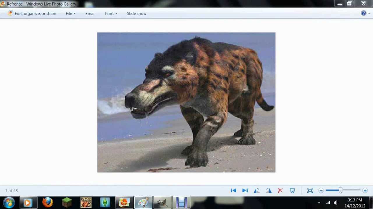 How I draw Andrewsarchus - YouTube