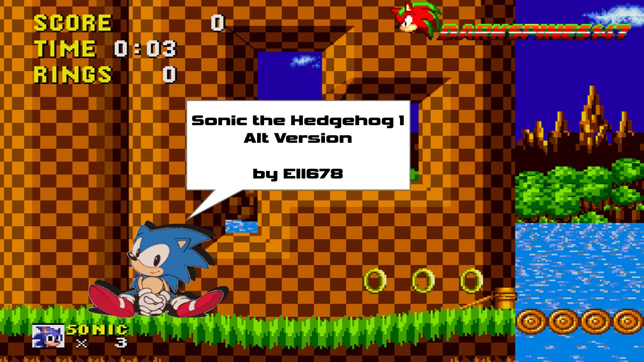 Sonic 1 Alt (2015 recording) [HD] - YouTube