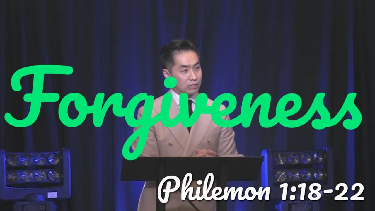 Forgiveness (Philemon 1:18-22) - YouTube