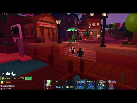 DAY-22 cek sinyal sambil nyari laba laba FISH IT ROBLOX INDONESIA - YouTube