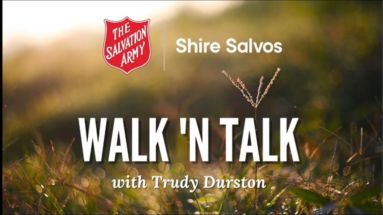 Shire Salvos Walk'n Talk with Trudy - YouTube