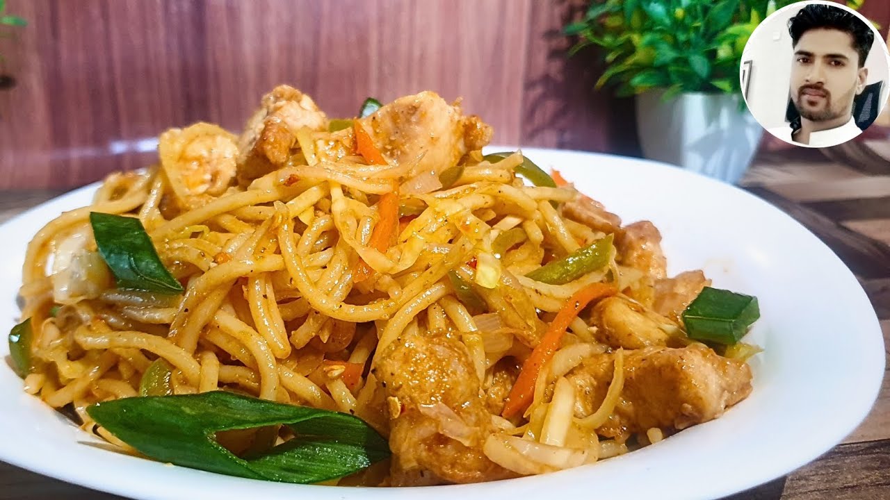 Yummy Chicken Chomin Restaurant style Recipes Best Sauce and tasty ...