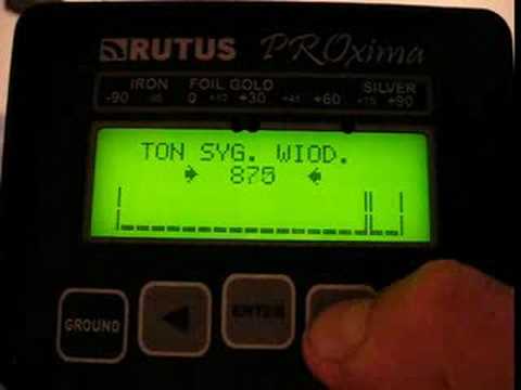 Wykrywacz Metali Rutus Proxima 2 - YouTube
