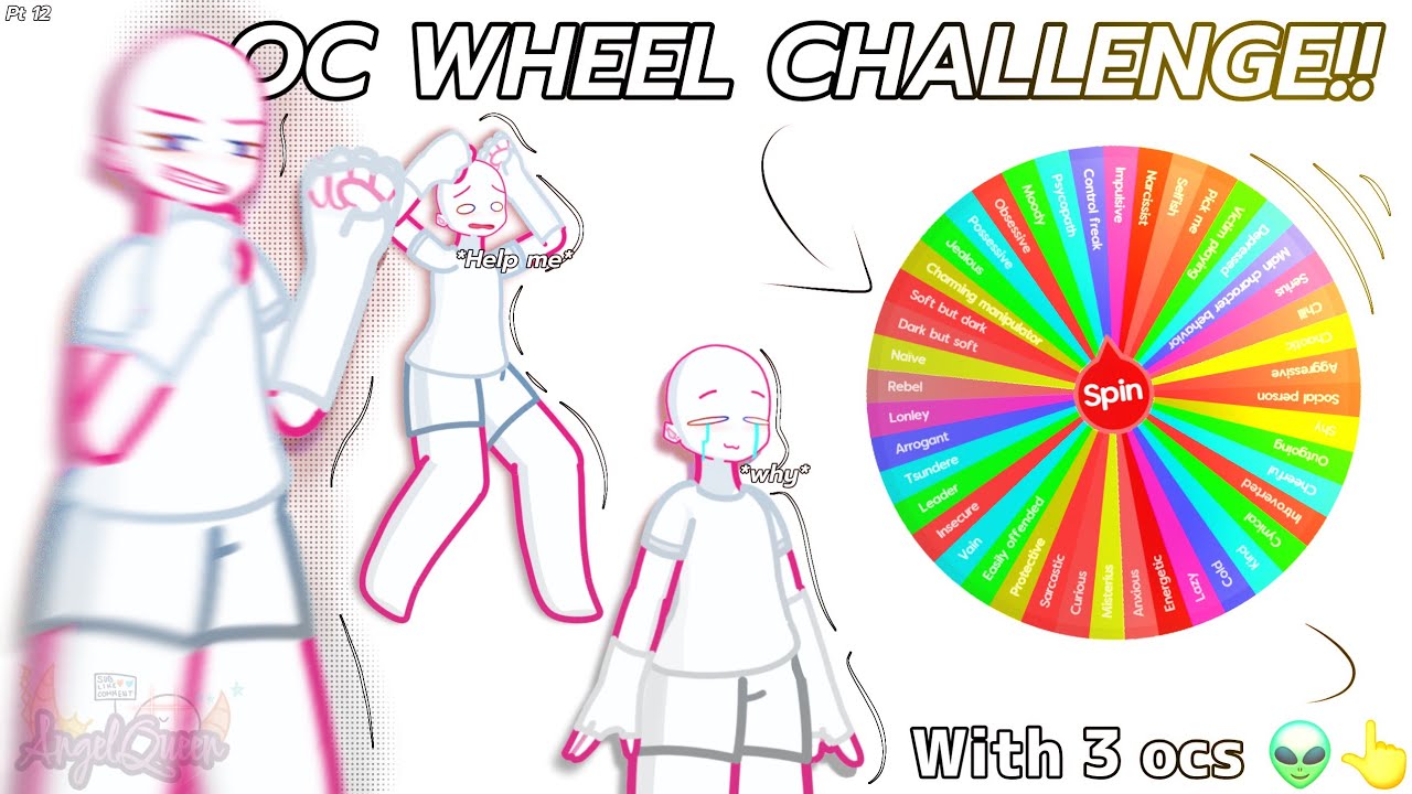 Oc Wheel Challenge with 3 OCs 🙂‍↕️🙌 |Part 12| - YouTube