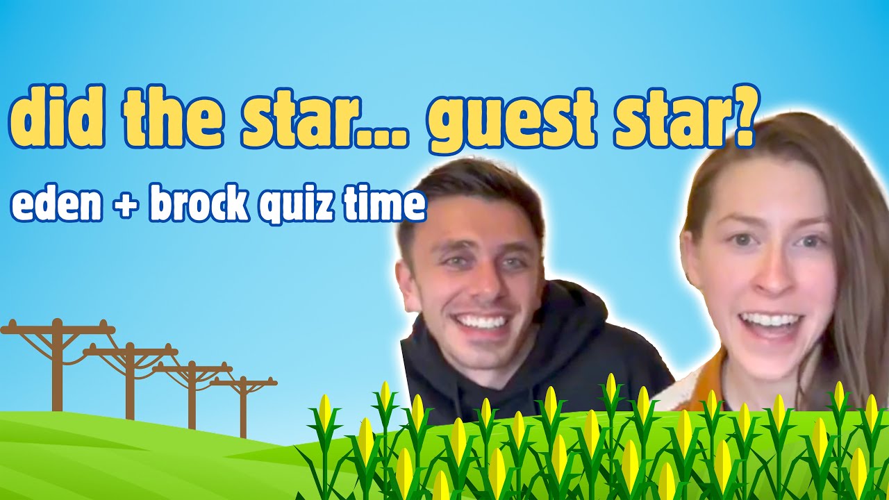 Did the Star... Guest Star? | Eden + Brock Quiz Time - YouTube