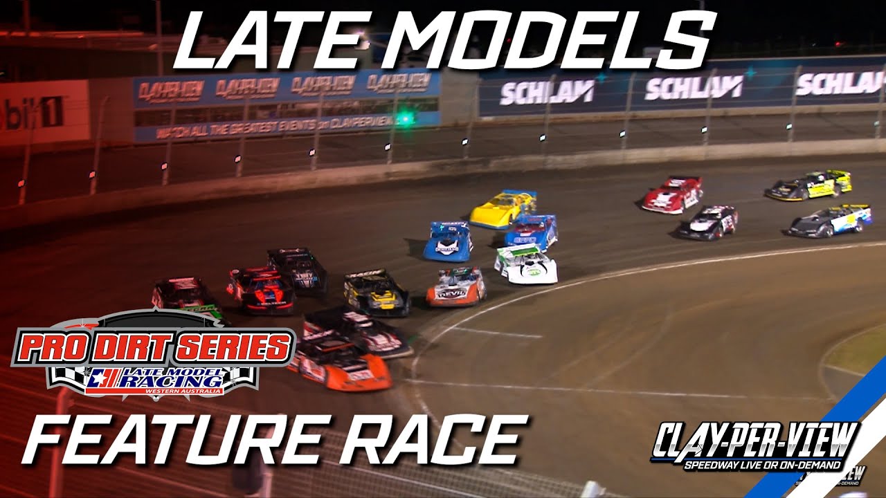 Late Models | Pro Dirt Series - Perth Motorplex - 26th Oct 2024 | Clay ...