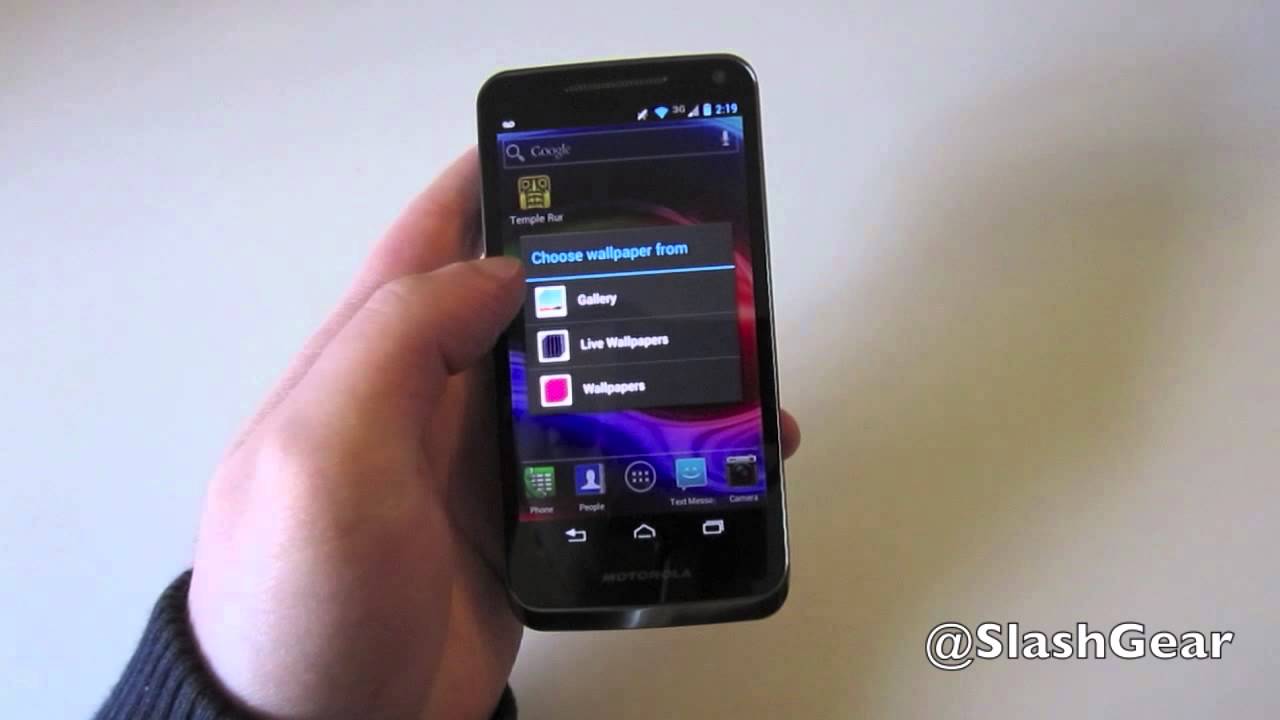 Motorola Electrify M hands-on for review - YouTube
