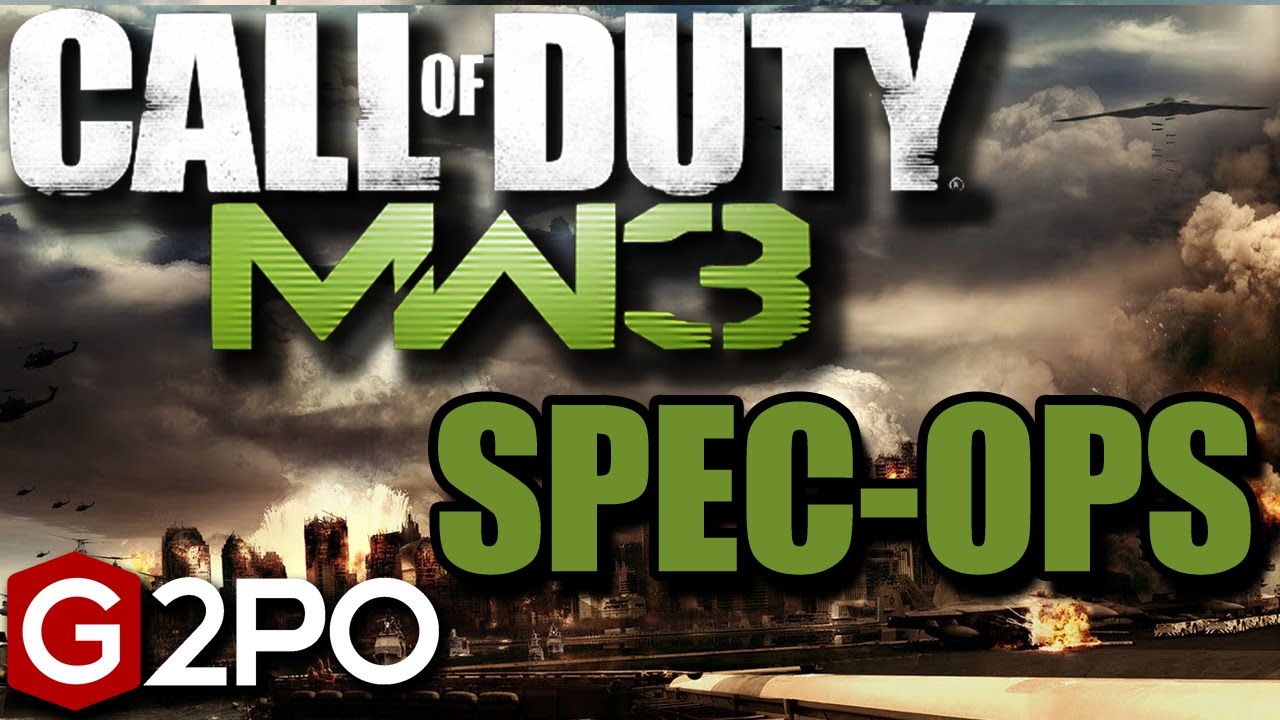 MW3: Spec Ops Survival Tactics for Easy Difficulty Maps (Part 1) - YouTube