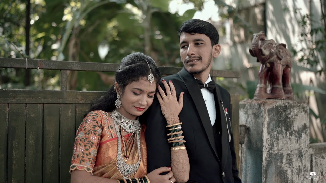 SUNIL & KAVYA|| RECEPTON CANDID VIDEO || BY MOHITH VIDEOS - YouTube