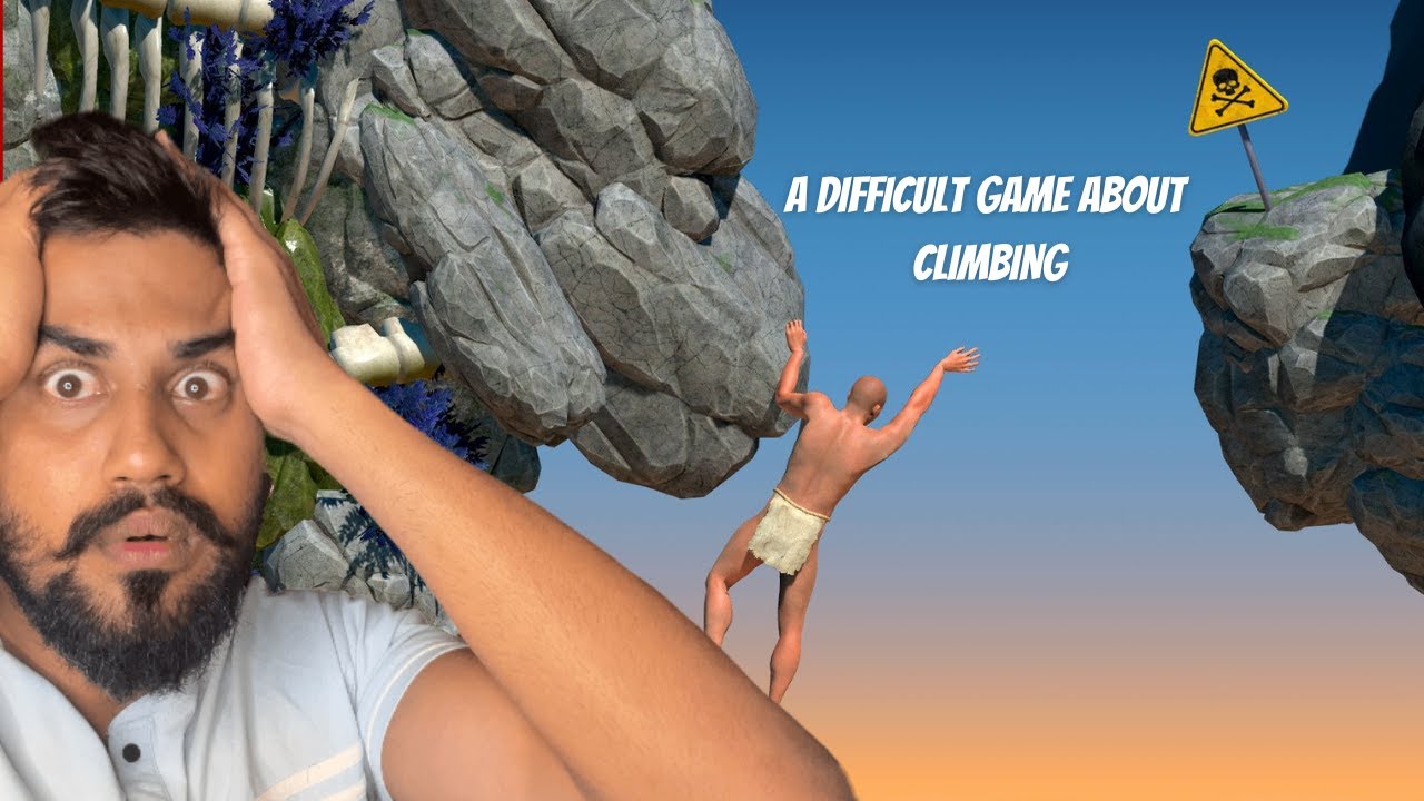A difficult game about climbing made me rage soo hard - YouTube