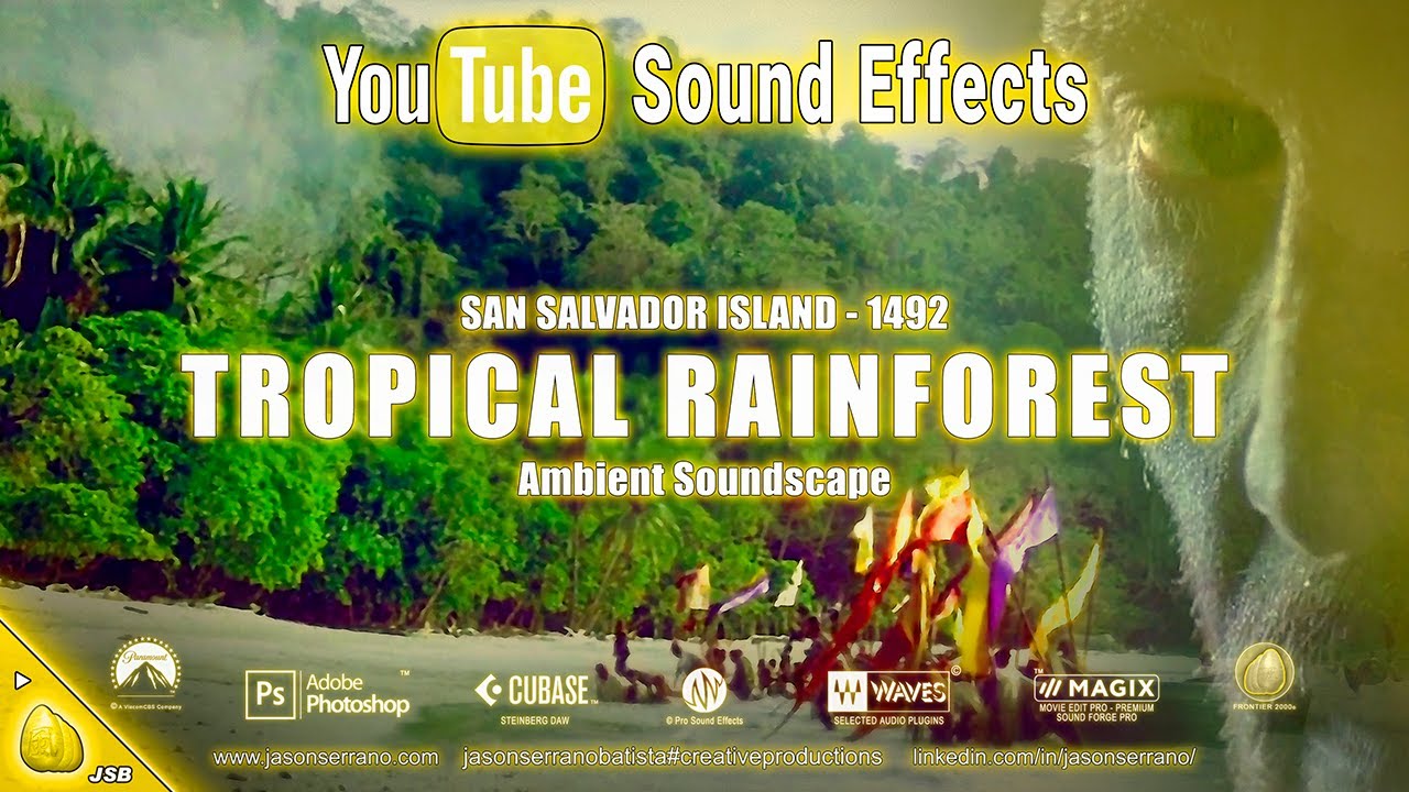 rainforest sound effect 1492 Conquest of Paradise - YouTube