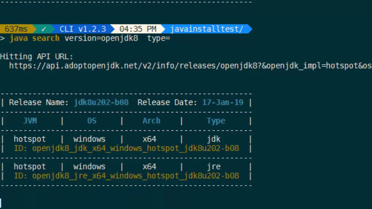 CommandBox 4 5 Advanced Server OpenJDK Management - YouTube