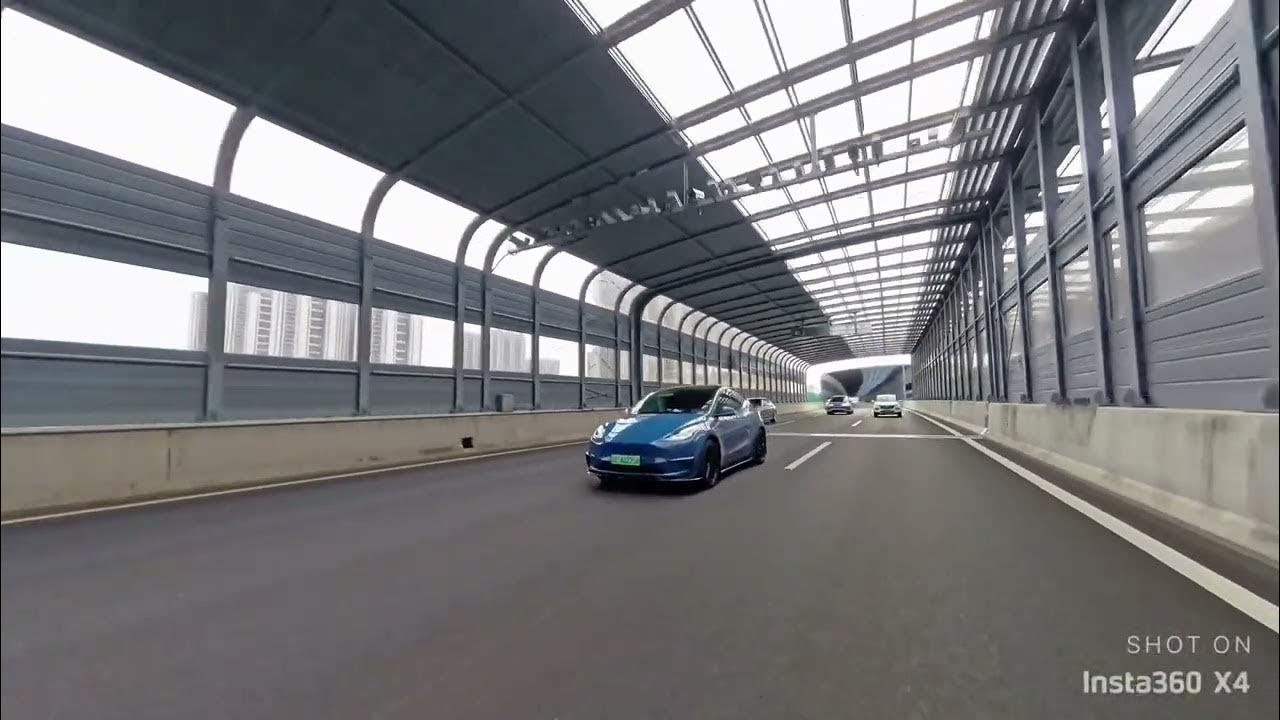 特斯拉 360拍摄 随拍 - YouTube