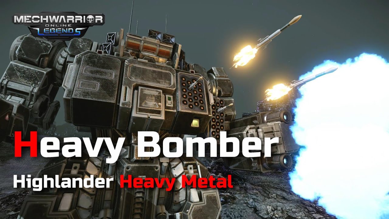Mechwarrior Online | Highlander Heavy Metal - Heavy Bomber - YouTube