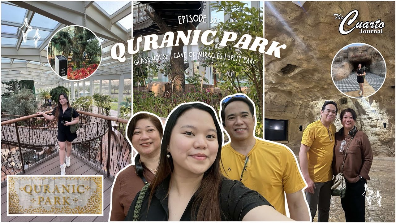 QURANIC PARK IN DUBAI | Glass House | Cave of Miracles (tour, guide ...