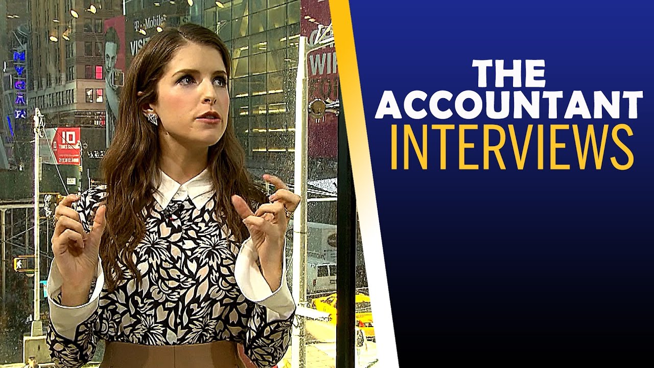 Anna Kendrick on working with Ben Affleck - The Accountant Interviews ...