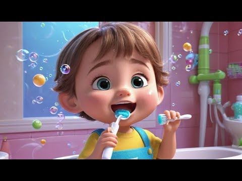 Brush Your Teeth With Baby Bear | Morning Routine Song for Kids ...