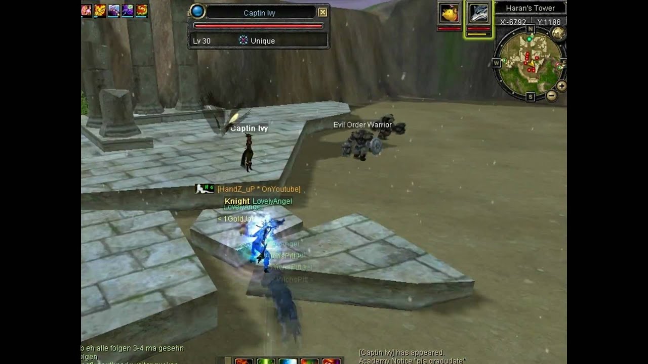 Silkroad - LovelyAngel killed Captain Ivy #3 - YouTube