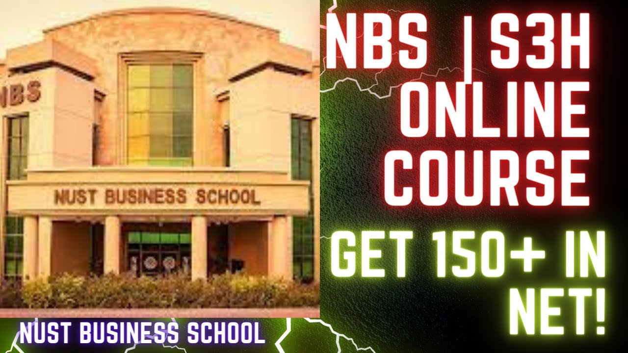 NBS | S3H | Online Course - NBS | S3H Preparation - Get 150 + In NET ...