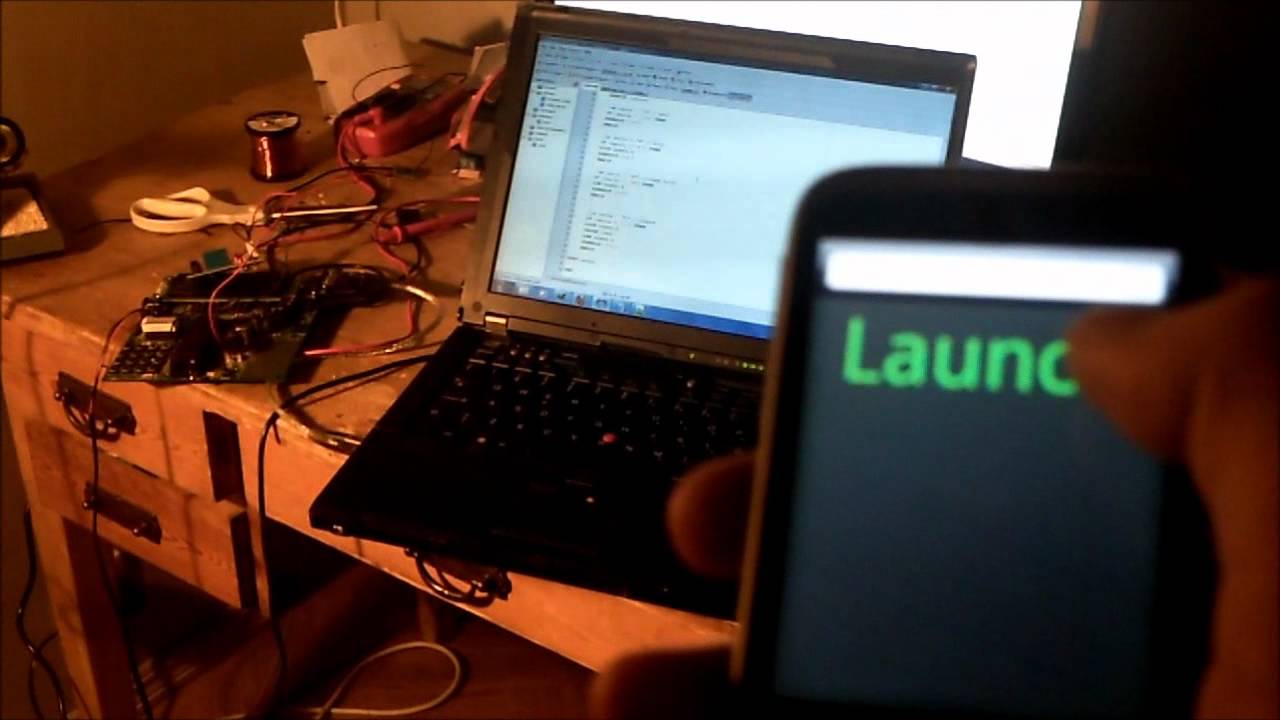 wireless rocket launch system - YouTube