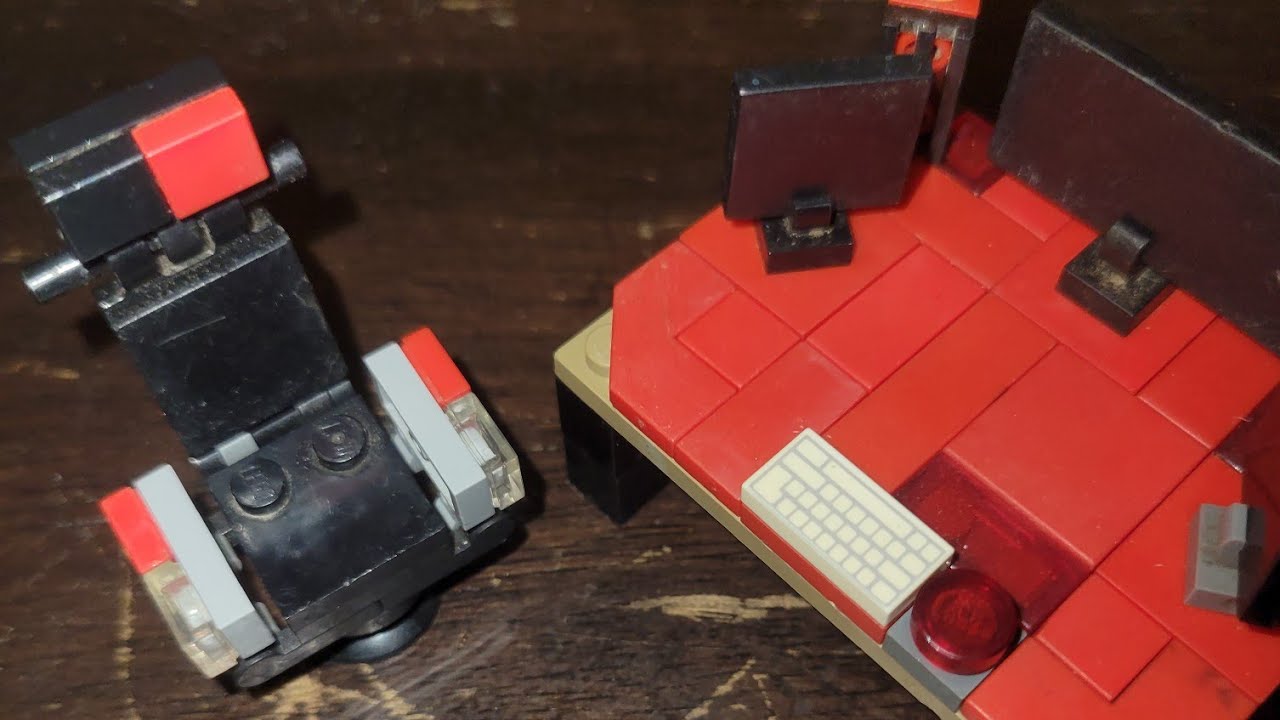 How to make a lego gaming chair. Bob builds - YouTube