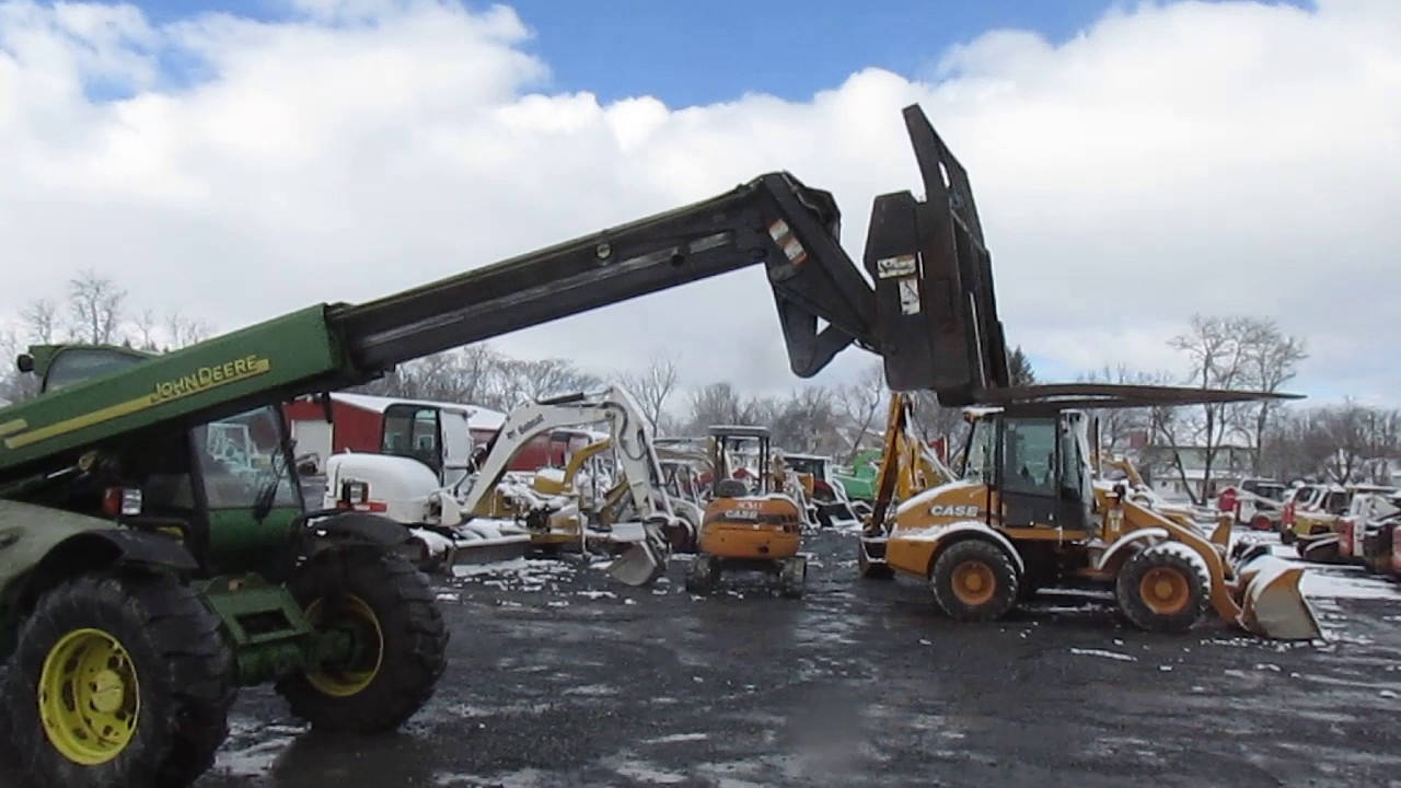 John Deere 3400 Telehandler - YouTube