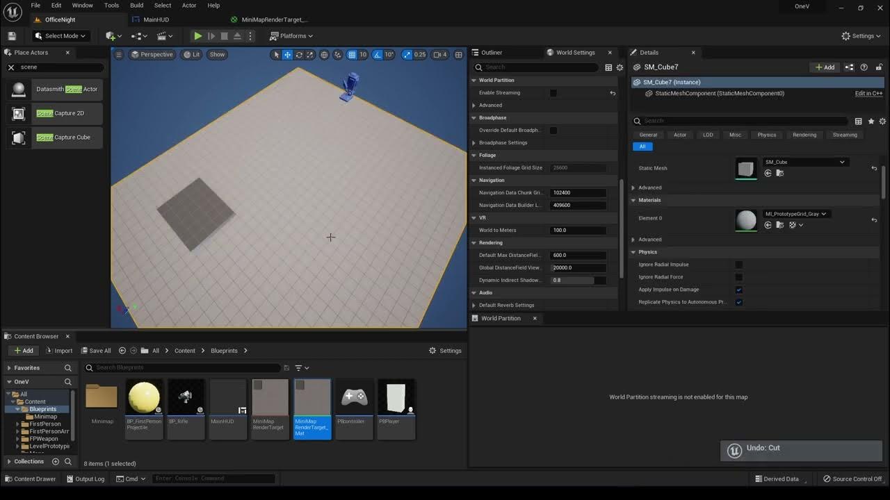 Unreal Engine 5 Blueprint Tutorial Add A Simple Minimap Fast Ue4 Ue5 Youtube