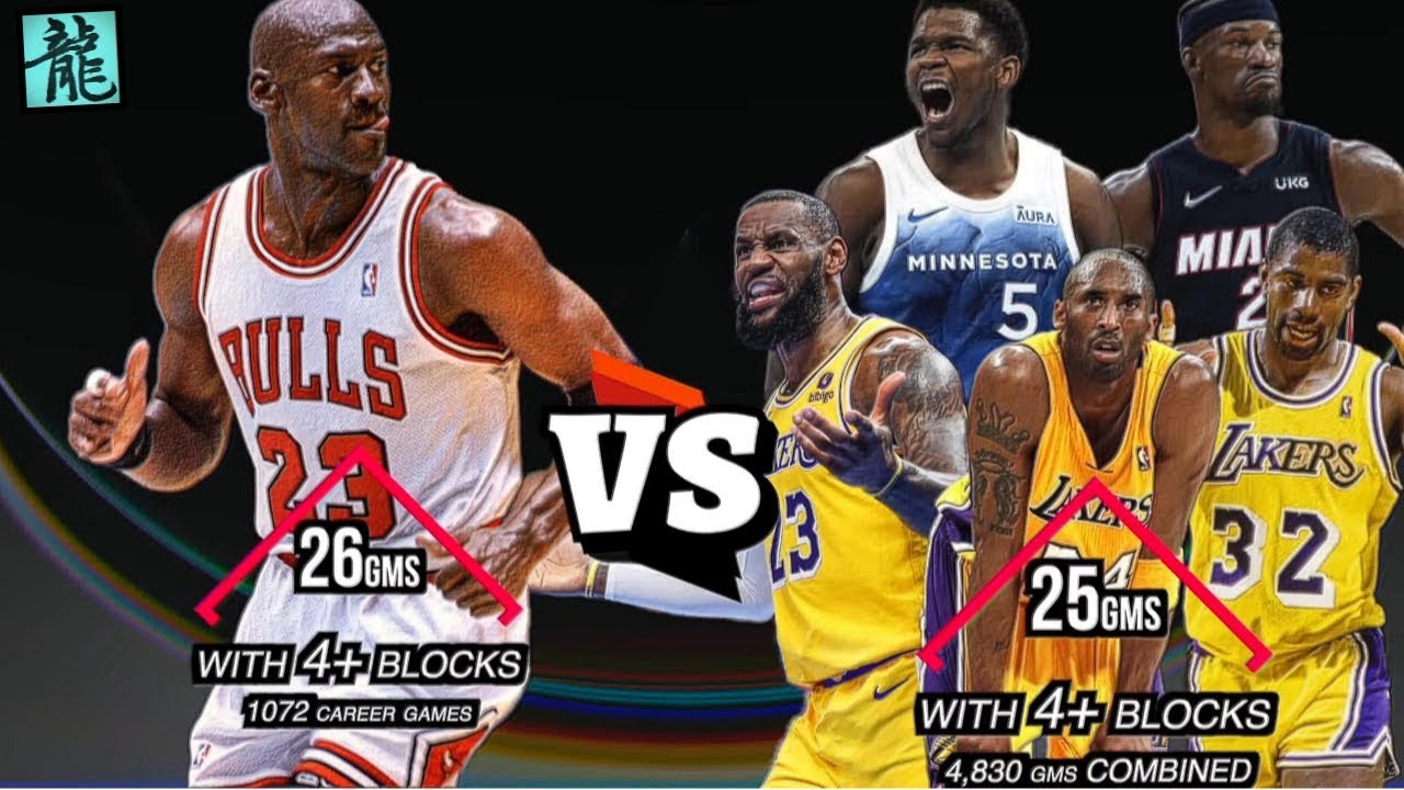 Michael Jordan - The Greatest Shot Blocking Guard - YouTube